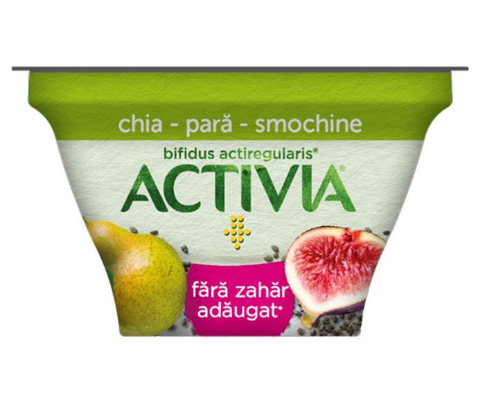 Активиа с Круша, Смокиня и Чия без Добавена Захар 150 г