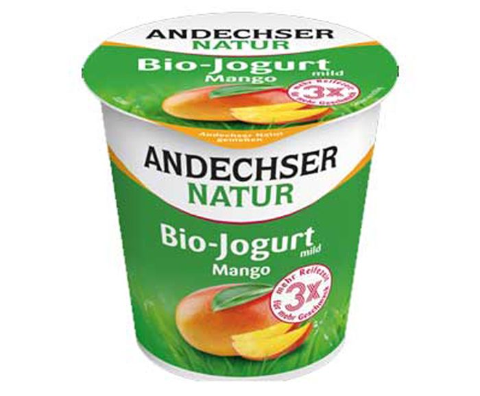 Био Йогурт Andechser Mild Манго 150 г