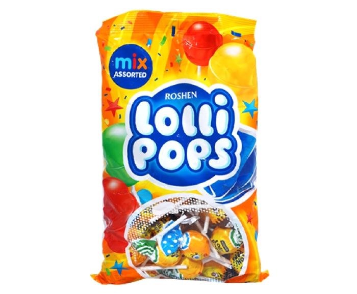 Карамелажни Бонбони Lolli Pops Roshen 920 г