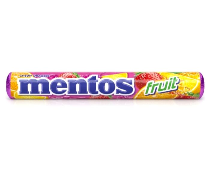 Бонбони Mentos Friut 38 г