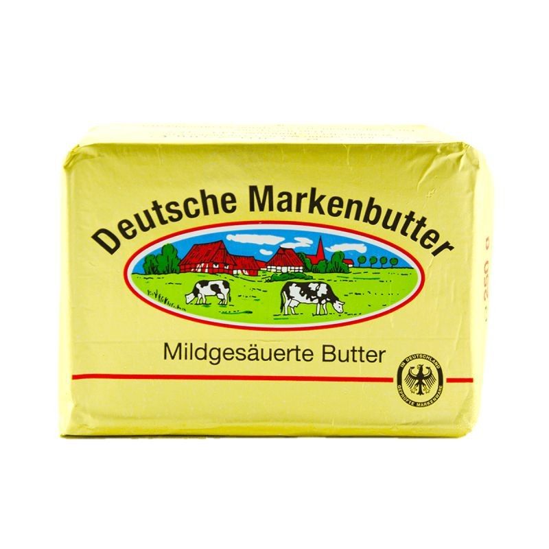 Краве Масло Deutsche Markenbutter Mildgesauerte Butter 250 г