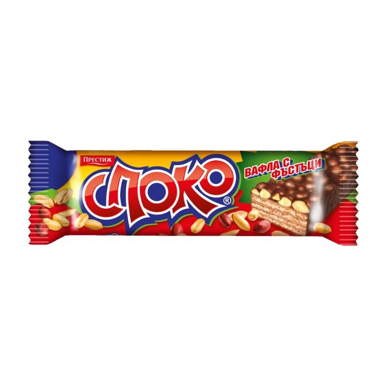 Вафла Споко фъстъци 30 г