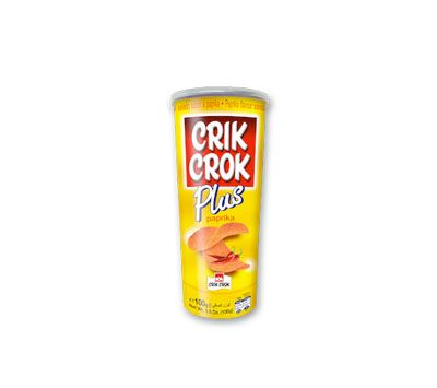 Чипс Crik Crok Plus паприка 100гр