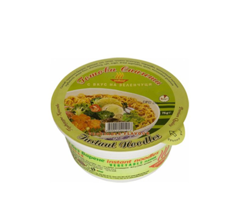 Инстантни спагети - зеленчуци в купа UniFood 75гр
