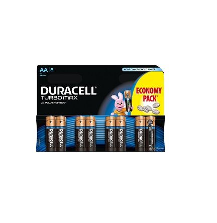 Батерии Duracell Turbo Max АА 8бр