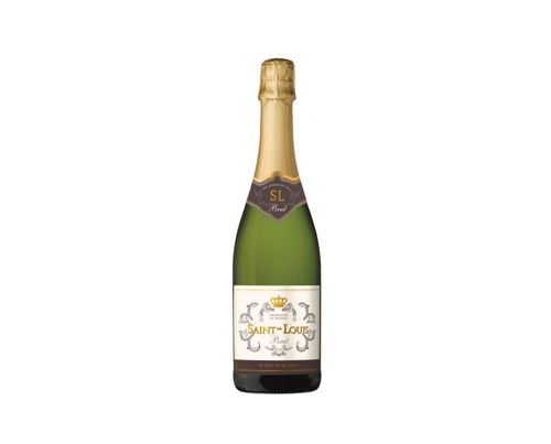Пенливо вино Saint Lоuis Blanc de Blanc Brut 0.75л